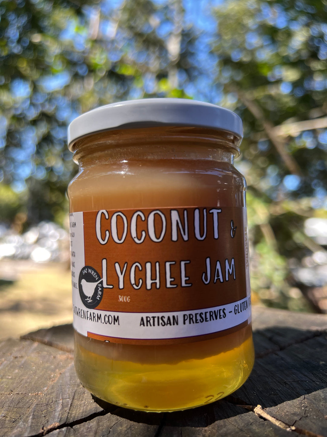 Coconut & Lychee Jam – Fat Wren Farm