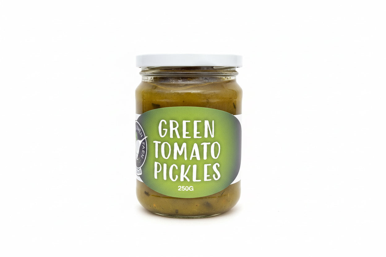 Green Tomato Pickle – Fat Wren Farm